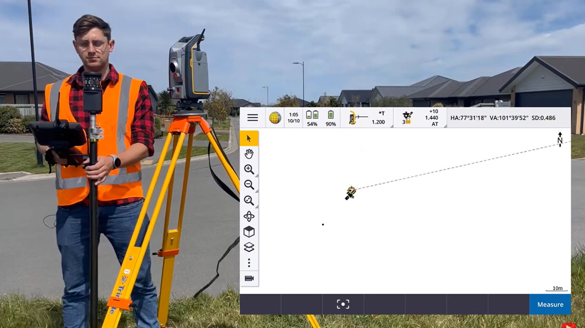 Topographic Survey Series - Measuring with Trimble Access - UPG