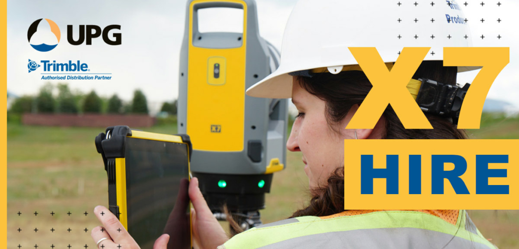 Trimble X7 Scanner Hire - UPG Australia - Call 1800 800 874